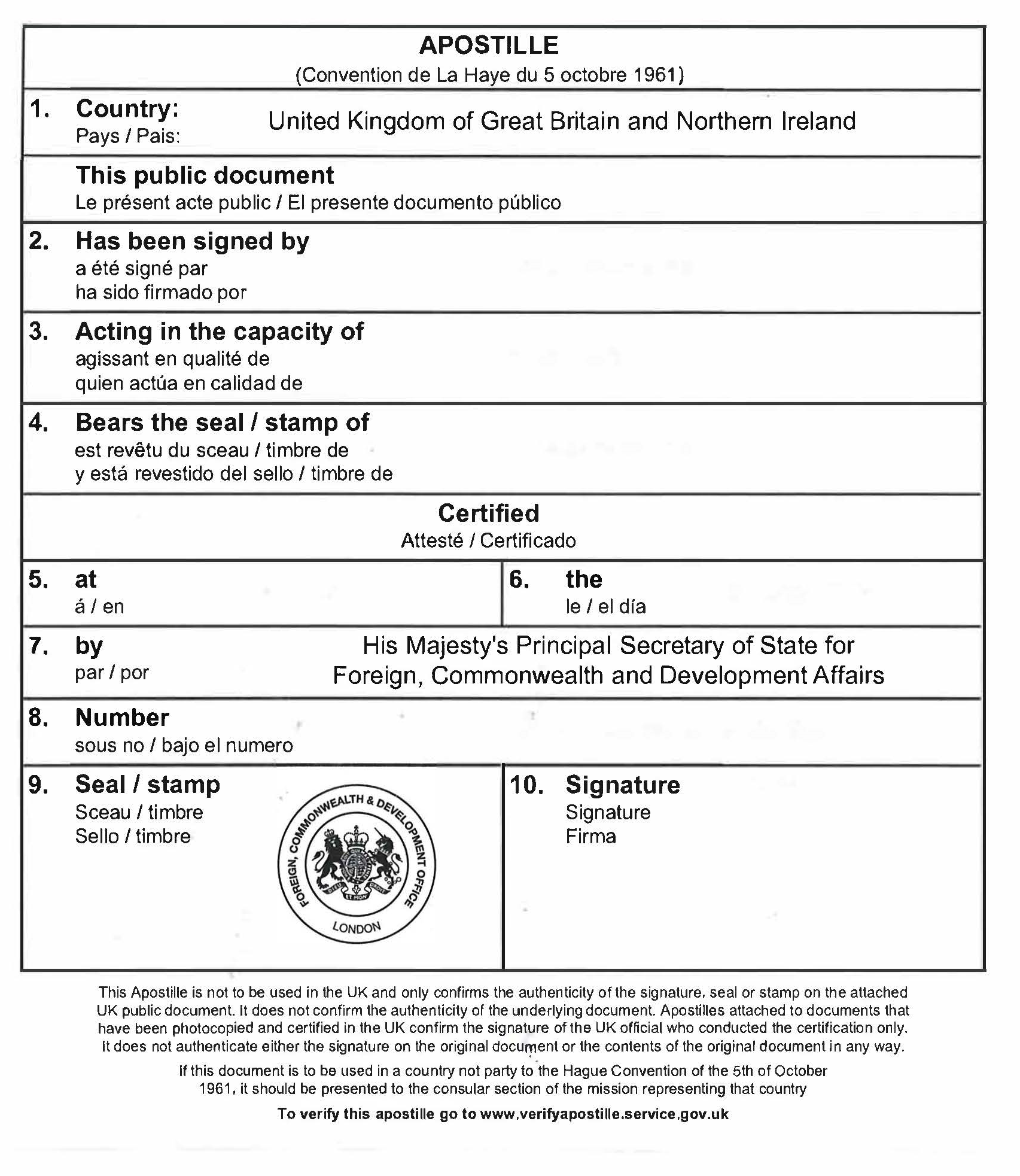 Legalisation Store – Fast Track Apostille - Legalisation Store